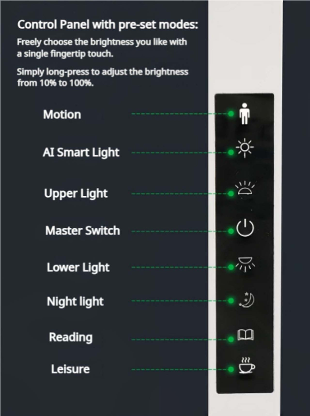 Eyelumia Full Spectrum E-Reading Floor Lamp